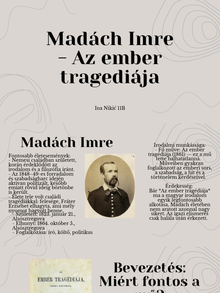 Madách Imre - Az ember tragediája | PDF