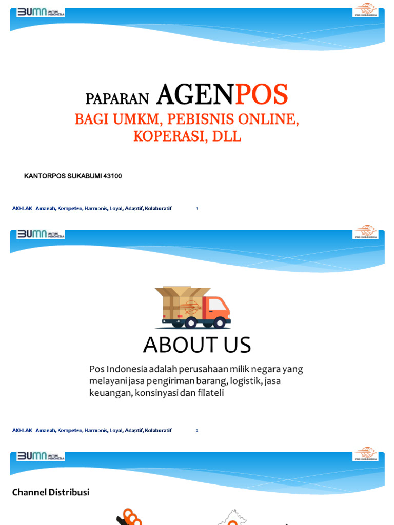 Layanan Agenpos untuk UMKM Sukabumi | PDF