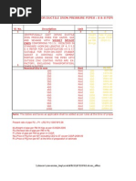 Fabrication Rate Analysis | PDF | Metal Fabrication | Welding