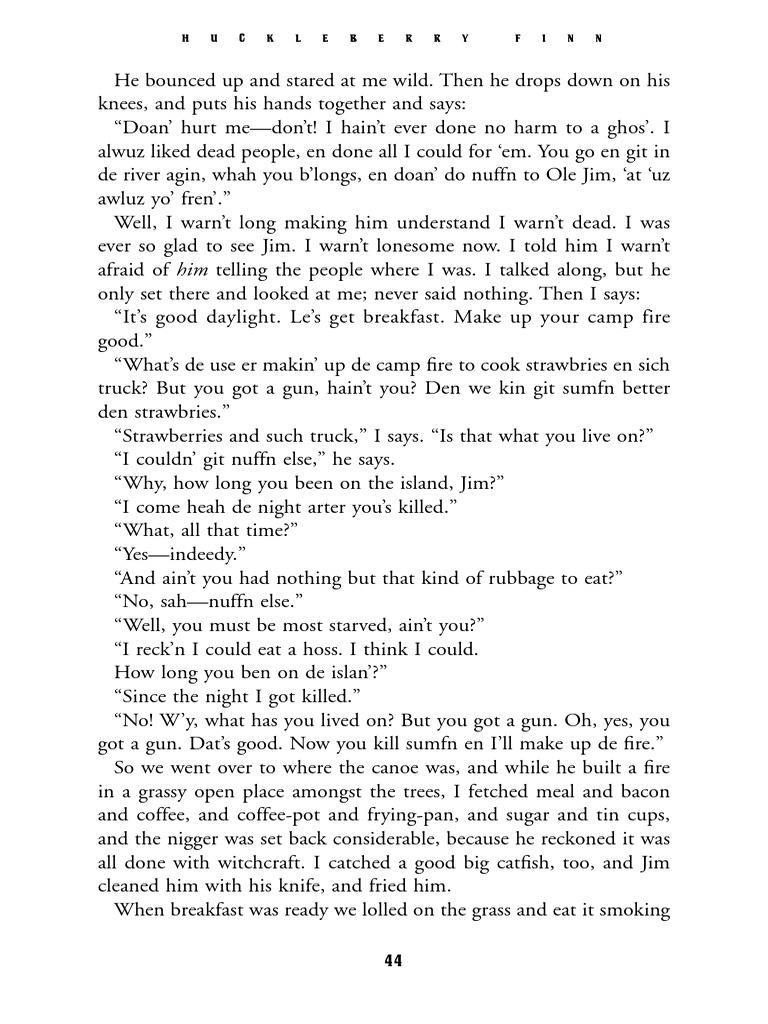 HuckFinn Pages 51 | PDF