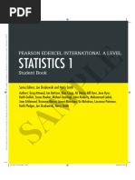 S1 - Edexcel International A-Level Mathematics Statistics 1 Student ...