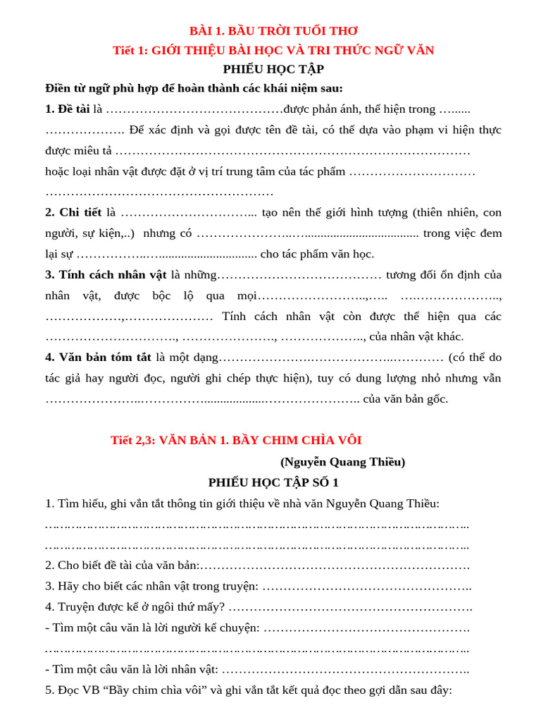 7A2 - Tiết 1,2,3 | PDF