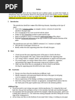 Scratch Outline Format PDF | PDF | Thesis | Argument