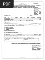 PWD Registration Form for Manila | PDF | Disability