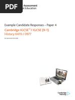 IGCSE History Paper 2 Exam Techniques | PDF | World War I Reparations ...