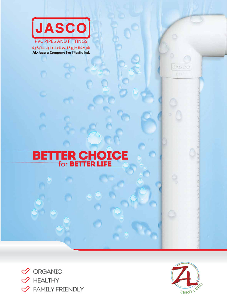 Jasco PVC Catalog 2024 | PDF | Pipe (Fluid Conveyance) | Materials Science