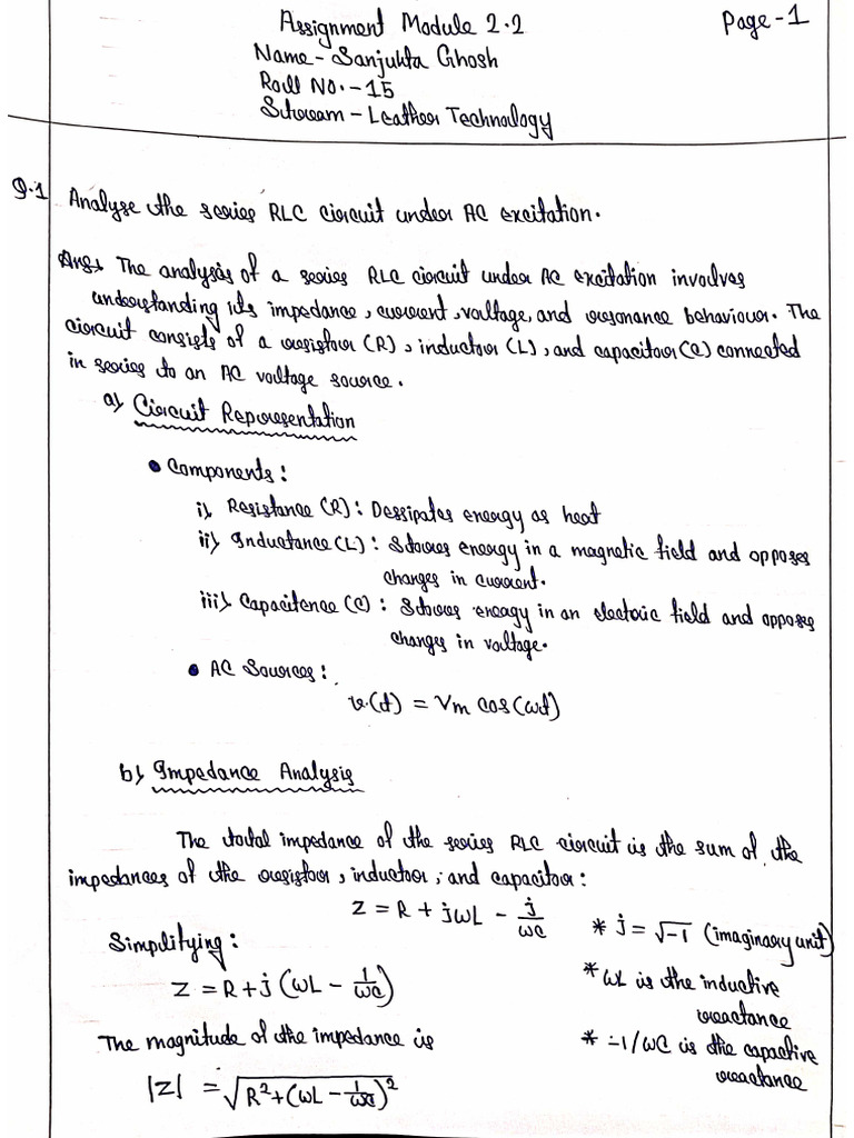 BEE Module 2.2 Assignment | PDF