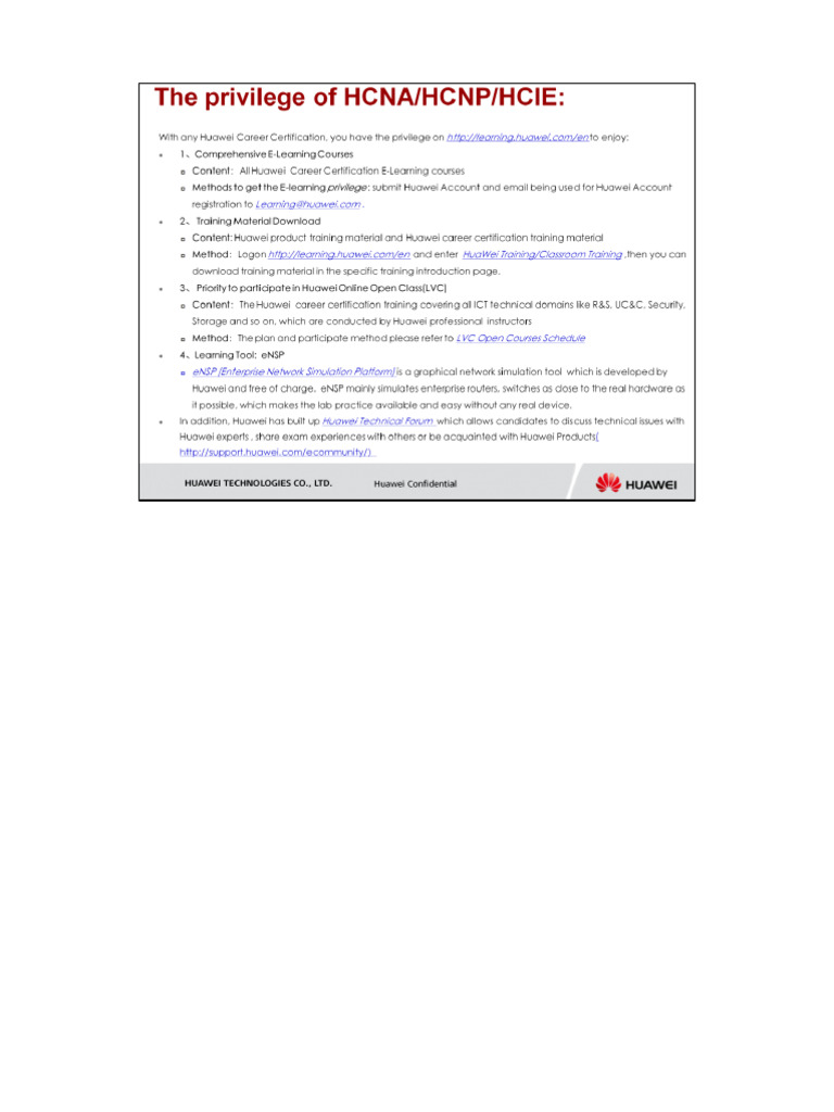 HCNA-HNTD_Intermediate_Lab_Guide_v2.1 | PDF | Computer Network | Network Switch