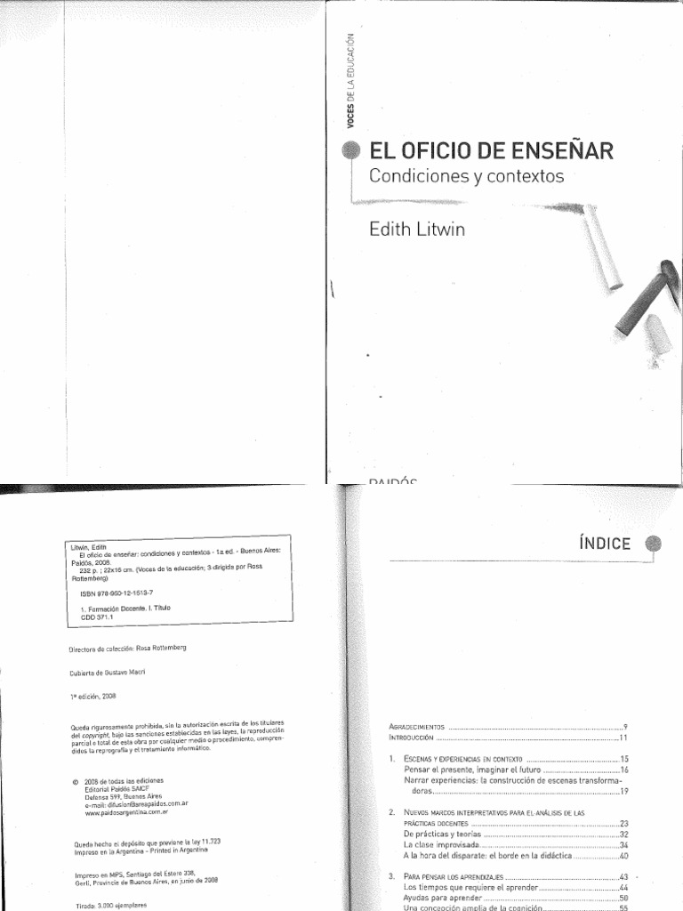 Litwin - El oficio de ensenar | PDF