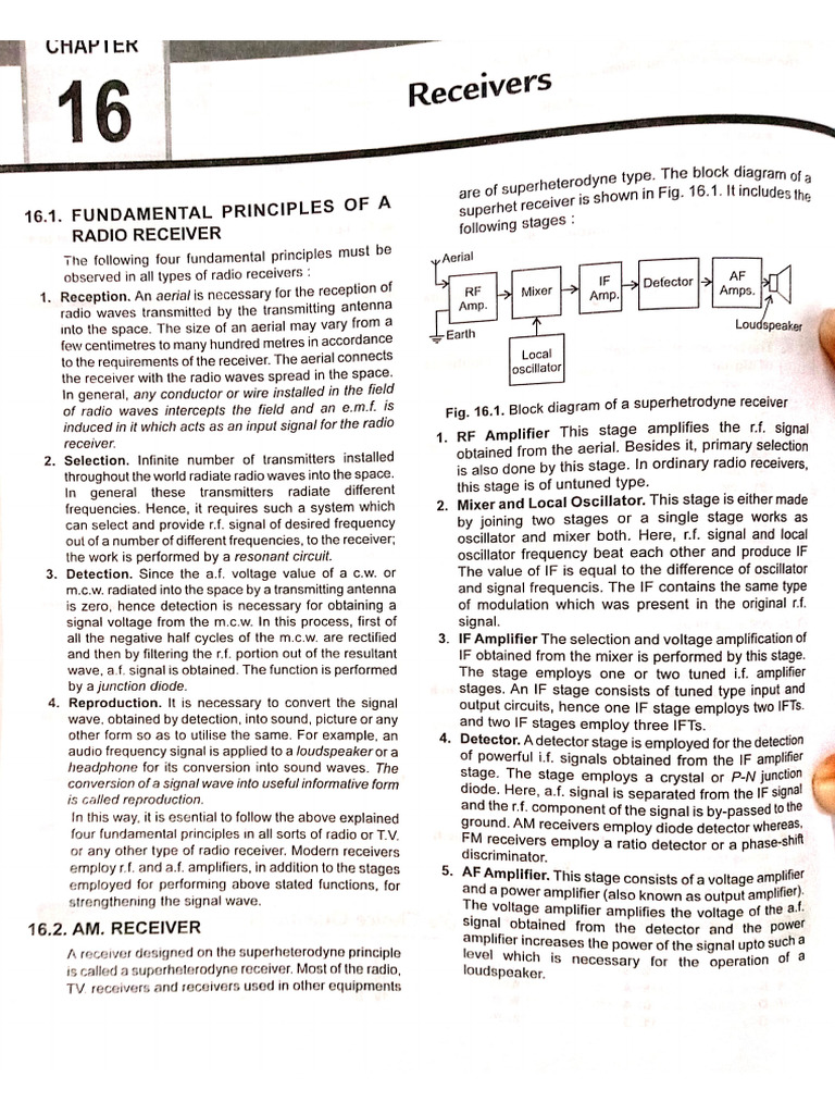16 Receivers | PDF