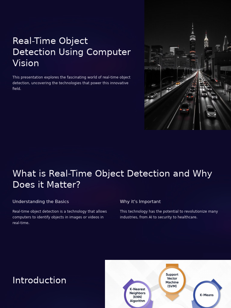 Object_Detection edited | PDF | Real Time Computing | Artificial Intelligence