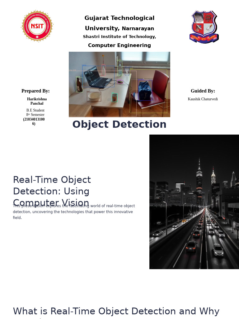 Real-Time-Object-Detection-Seeing-the-World-Instantly | PDF | Real Time ...
