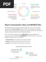 Custom Skin Compiler For Minecraft Ed | PDF