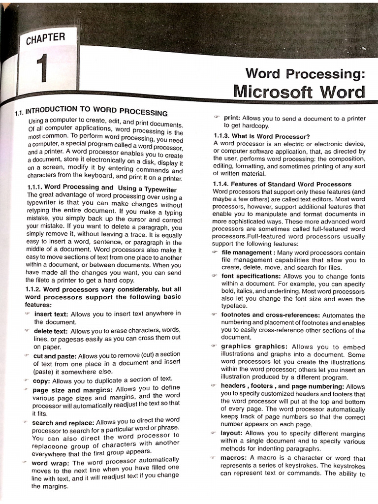 19 Word Processing | PDF