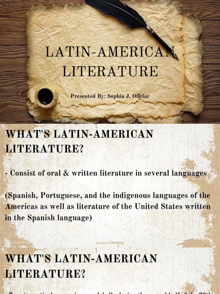 Latin - American Literature - 20250306 - 224646 - 0000 | PDF | Latin ...