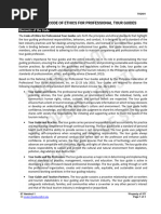 Tour Guiding Script and Requirements | PDF