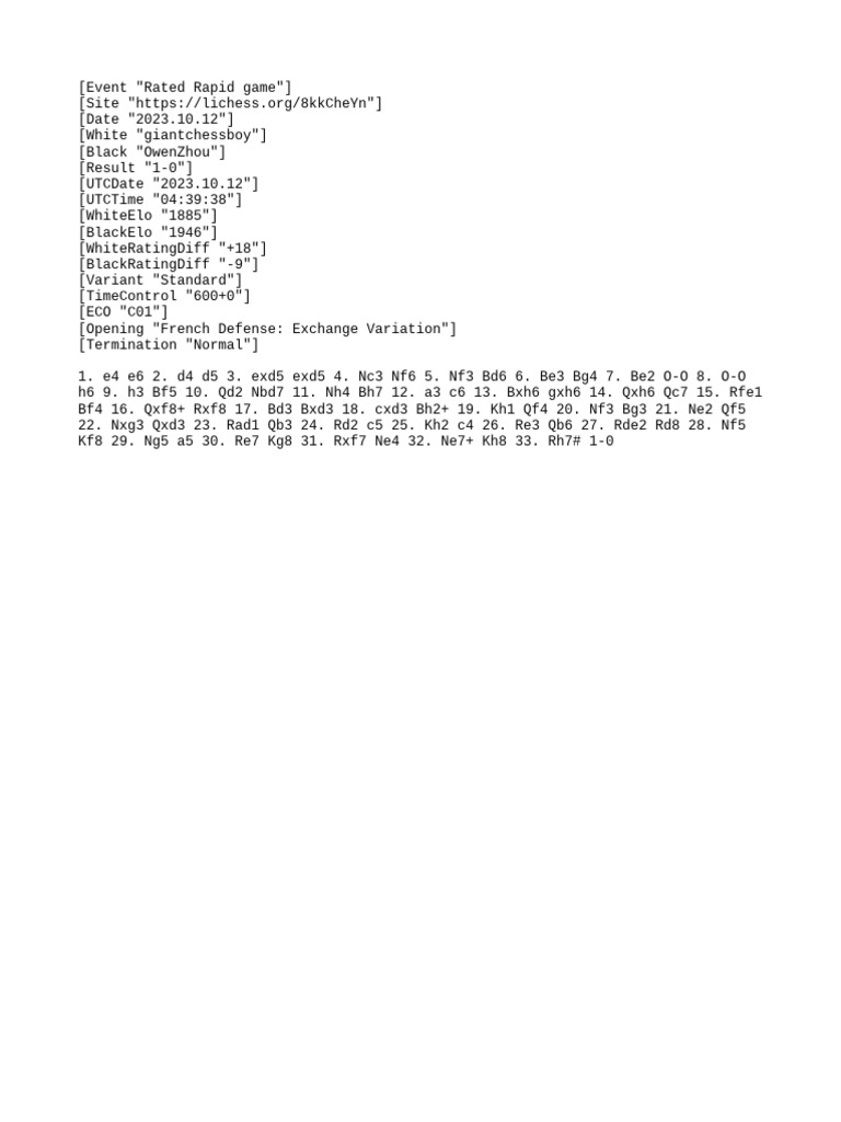 Chess - Winning Without Queen | PDF