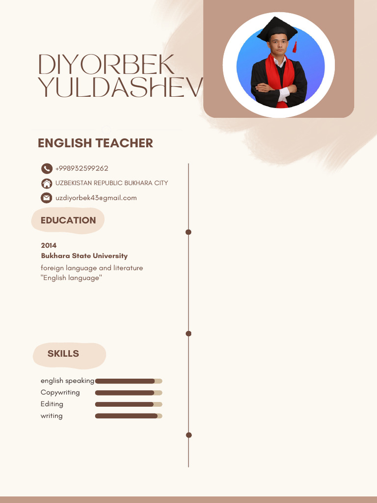 Diyorbek Yuldashev | PDF