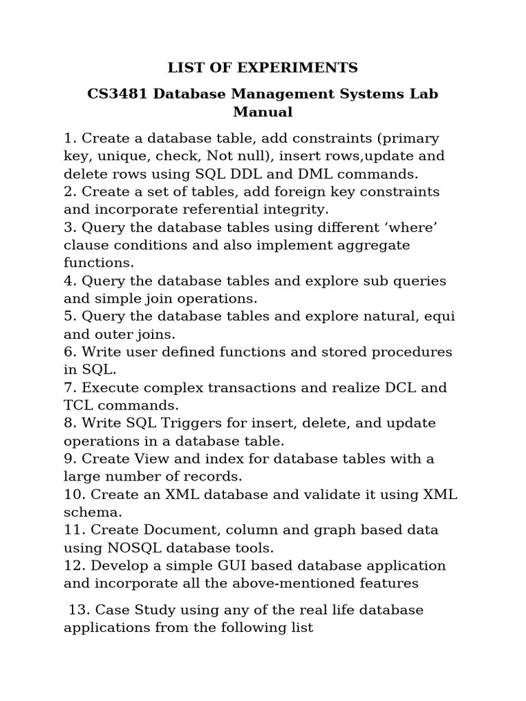 CS3481 syllabus | PDF