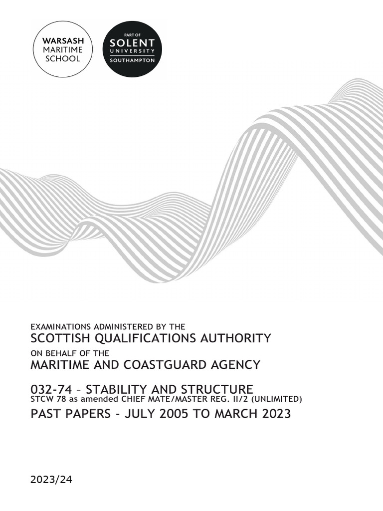 Solent Stab Past Papers 2005-2023 | PDF | Heavy Industry | Ships