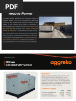 Diesel Generator Information Sheet | PDF | Reliability Engineering ...