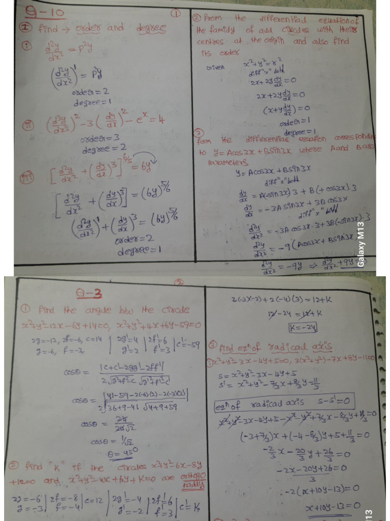 Expected All Vaq's Maths 2B | PDF
