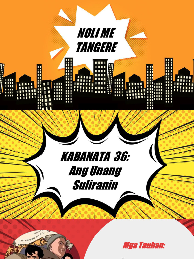 Noli Me Tangere Kabanata 36 Turalba | PDF