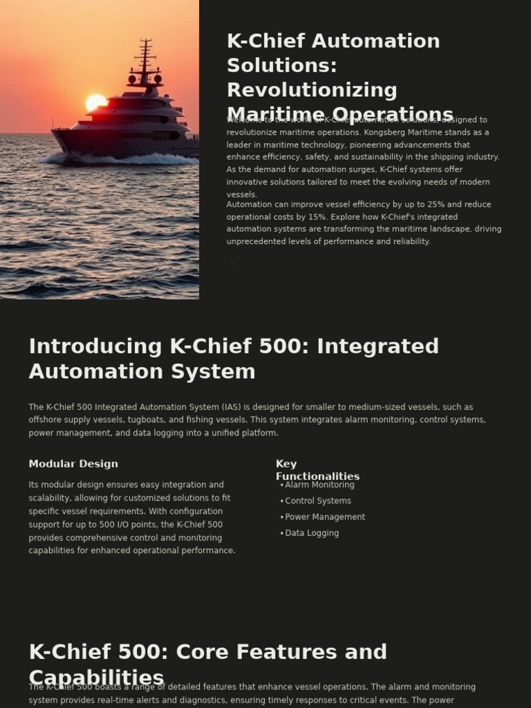 K Chief Automation Solutions Revolutionizing Maritime Operations (1 ...