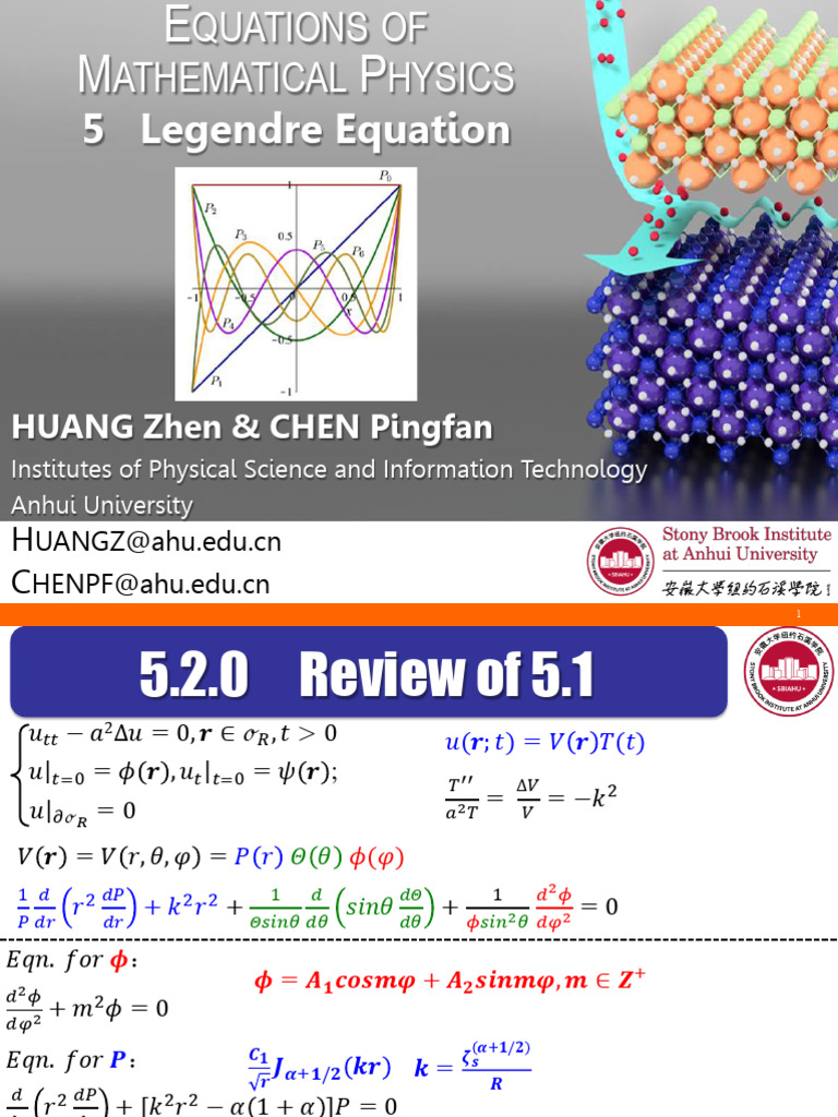 Legendre Equation 02 20241219 | PDF | Functions And Mappings ...