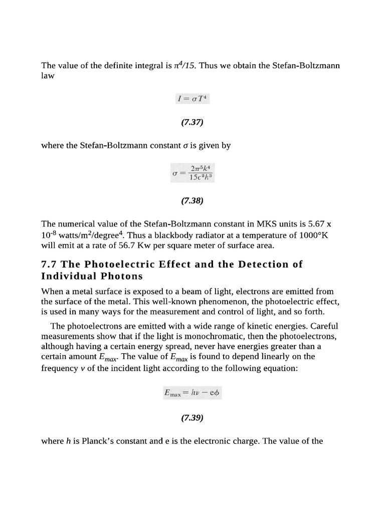 Photoelectric Effect | PDF