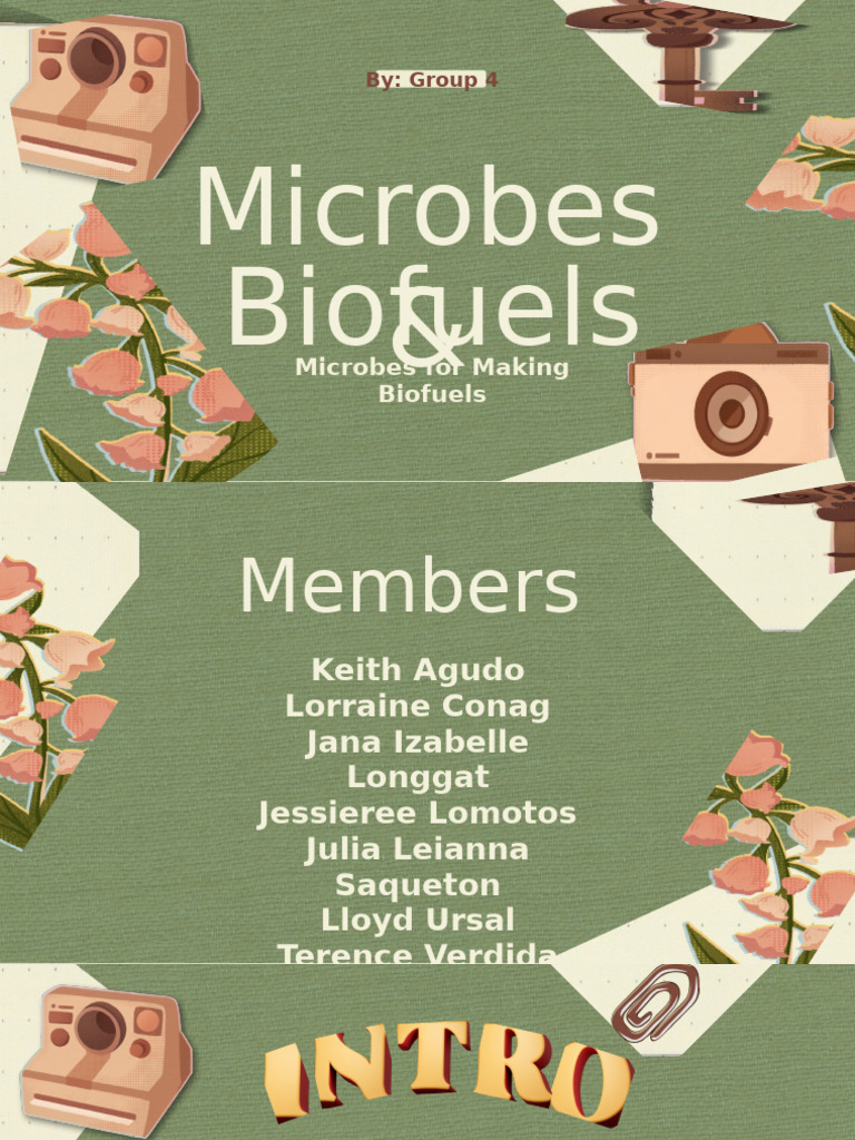 Microbial Roles in Biofuel Production | PDF | Biofuel | Algae Fuel
