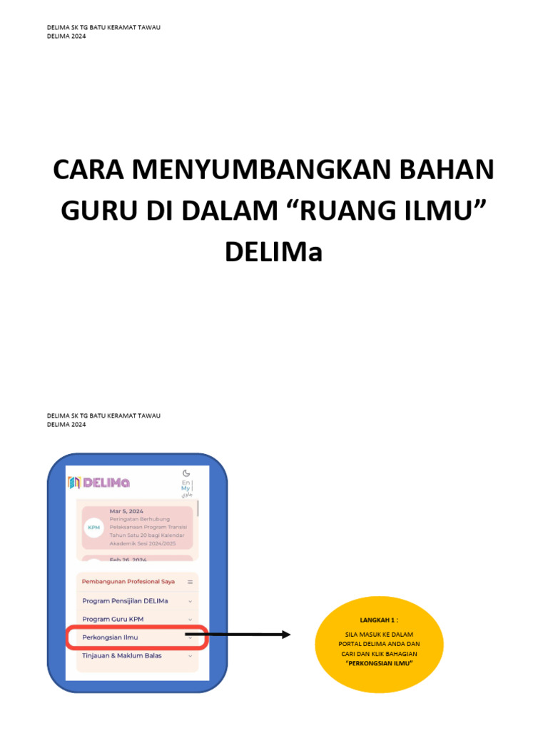 RUANG ILMU DELIMa | PDF