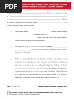 Signature Attestation Form | PDF | Signature | Written Communication