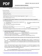 UBO Declaration Form | PDF | Companies | Ownership