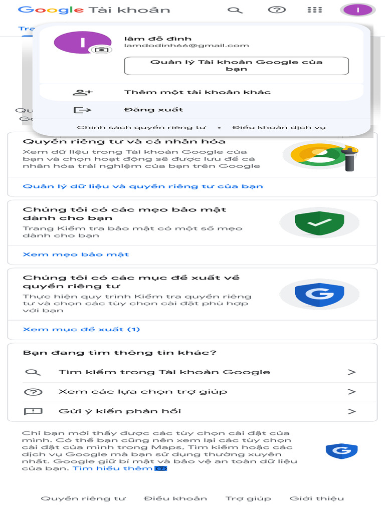 Tài Khoản Google | PDF