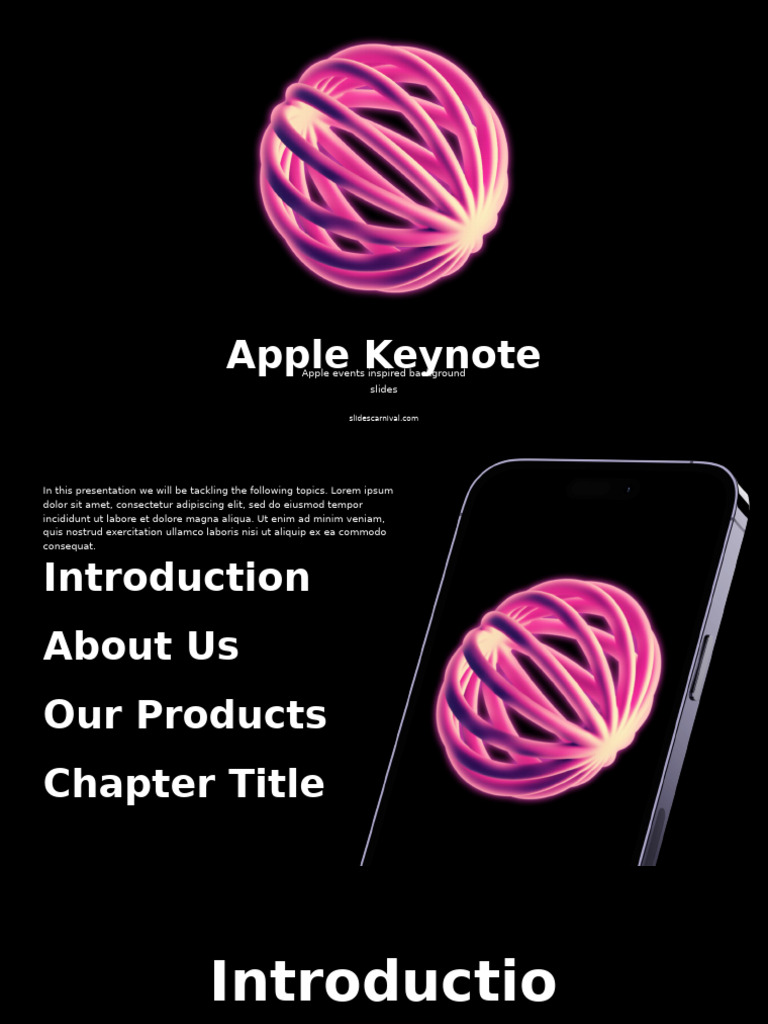 Bento Design Apple Keynote Inspired Background Slides | PDF | Apple Inc ...