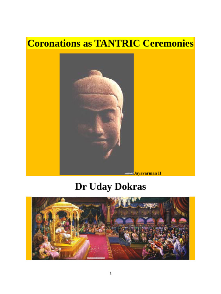 Coronations as TANTRIC Ceremonies | PDF | Angkor