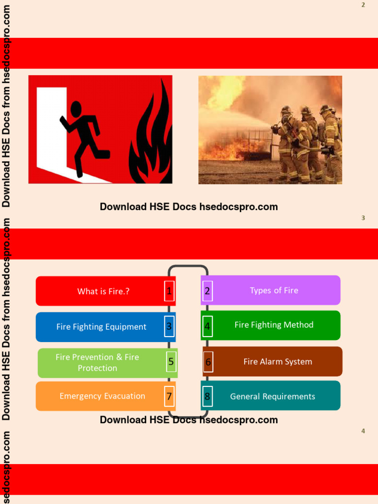 Basic Fire Safety & Evacuation System | PDF | Fires | Active Fire ...