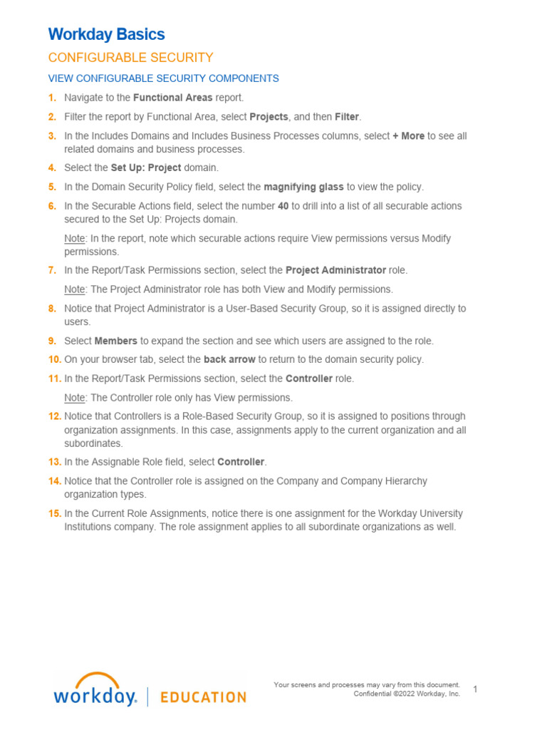 View Configurable Security Components | PDF
