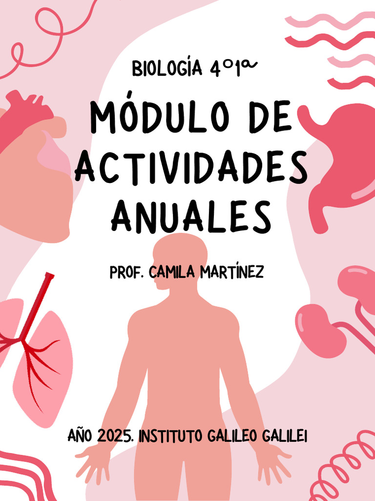 M Dulo de Actividades Anuales 4 1 2025 | PDF | Sistema circulatorio | Digestión