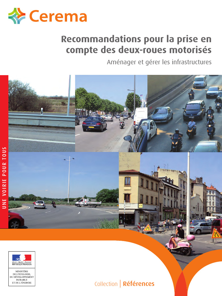 Deux Roues Motories Et Infrastructures | PDF | Motocyclette | Aménagement cyclable