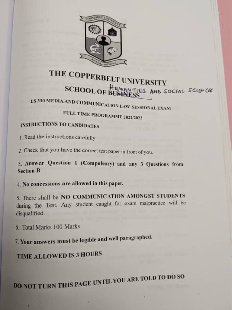 Past Papers | PDF