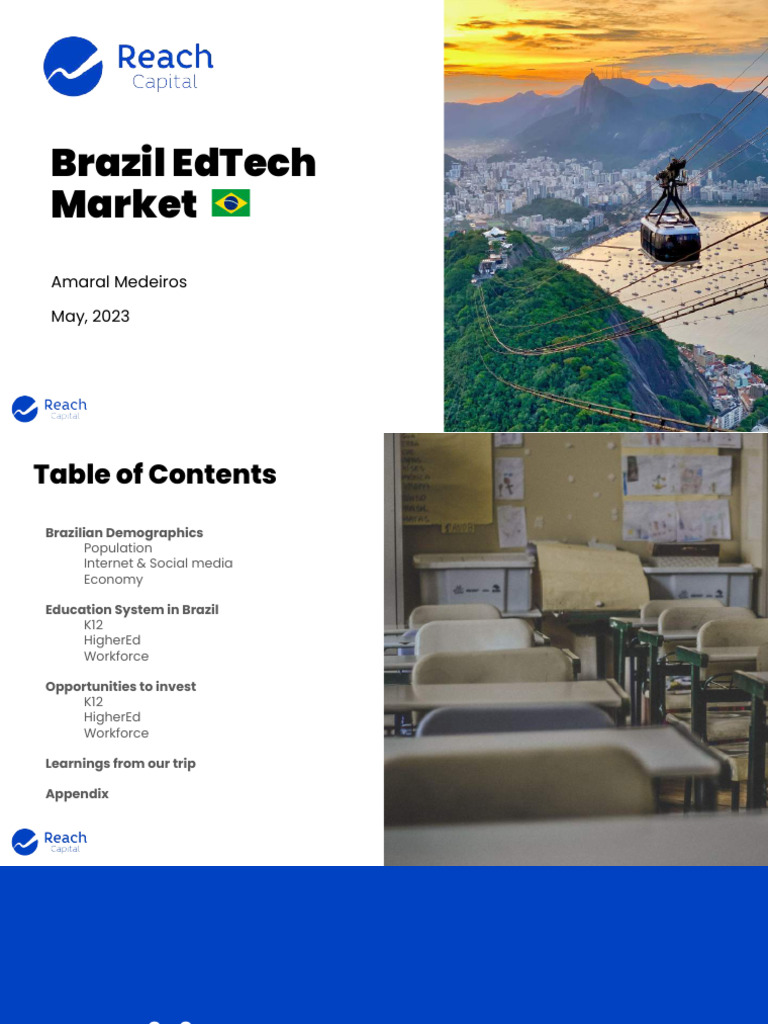 Brazil Edtech Primer - Reach Capital-Compressed | PDF | Brazil | Economies