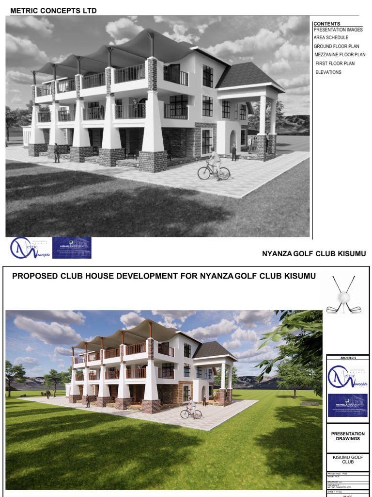 Presentation Drawings - Golf Club | PDF