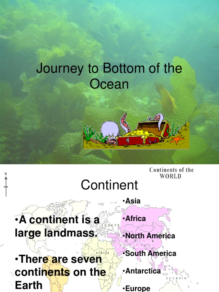 Ocean Land Forms | PDF | Continent | Oceans