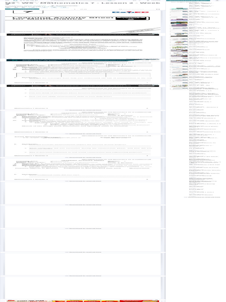 Q2 - WS - Mathematics 7 - Lesson 2 - Week 2 PDF Metrology Units of ...