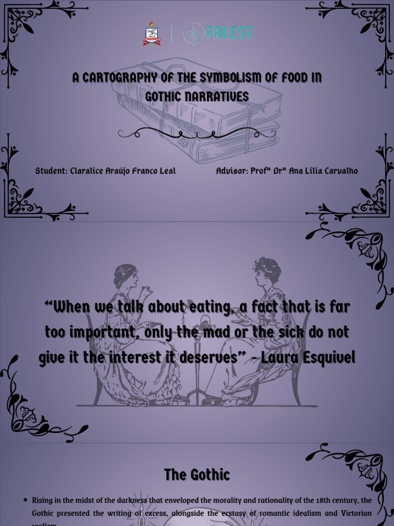 A CARTOGRAPHY OF THE SYMBOLISM OF FOOD IN GOTHIC NARRATIVES_20241025 ...