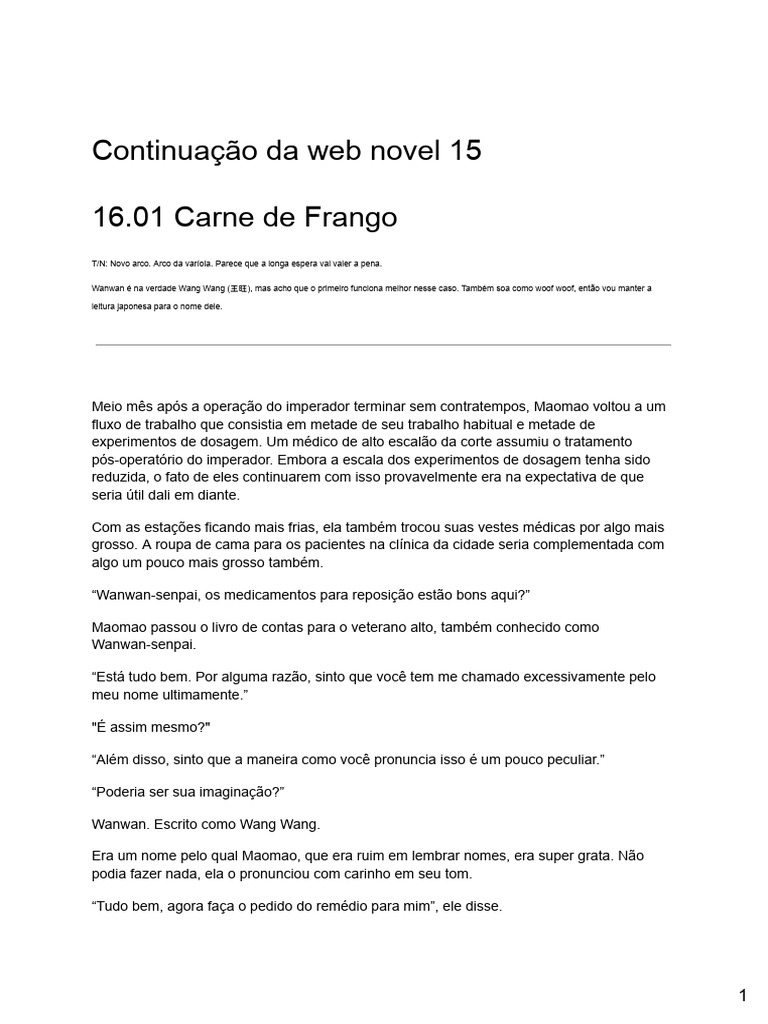 The Apothecary Diaries - Volume 16 - Pagenumber | PDF | Cavalos | Varíola