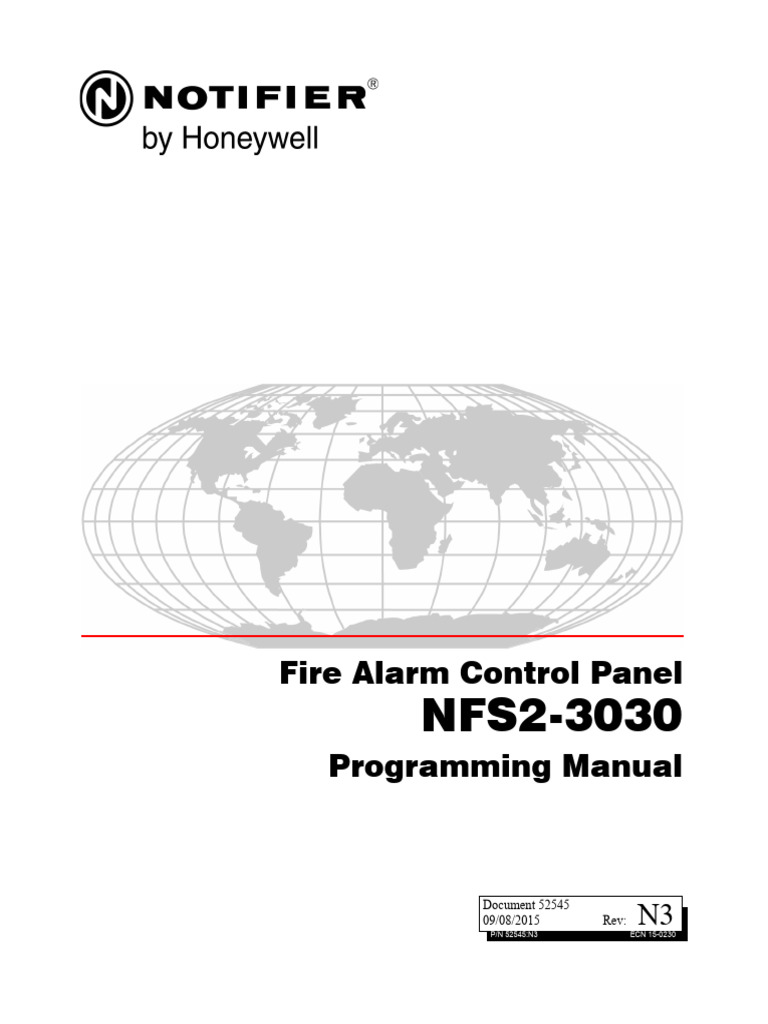 NFS2-3030 Programming Manual | PDF