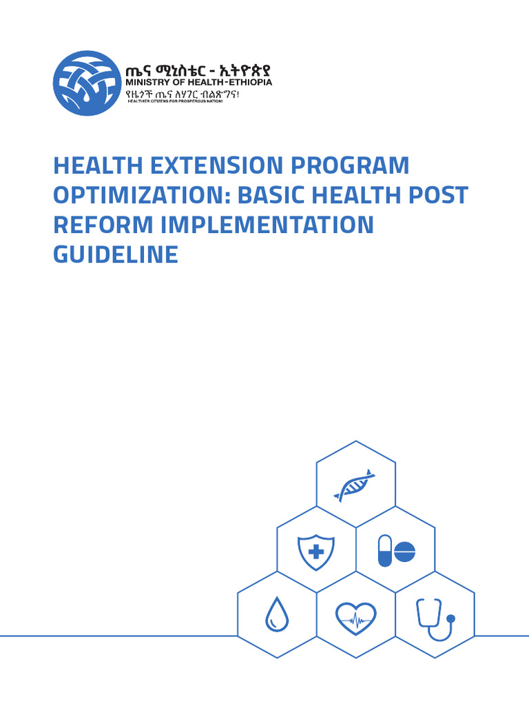 Health Post Reform Implementation Guide | PDF | Infection | Preventive ...